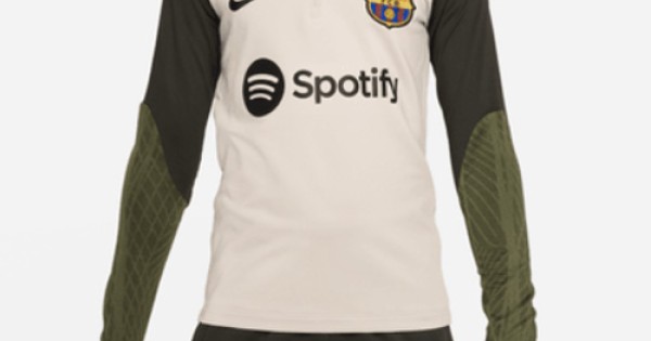 Barcelona FC Kinder Strike Dri-FIT Drill Top