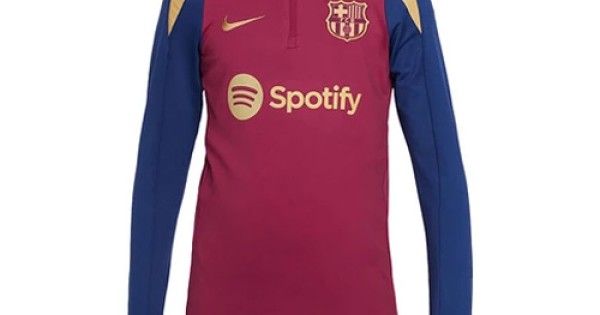 Barcelona FC Kinder Strike Dri-FIT Drill Top
